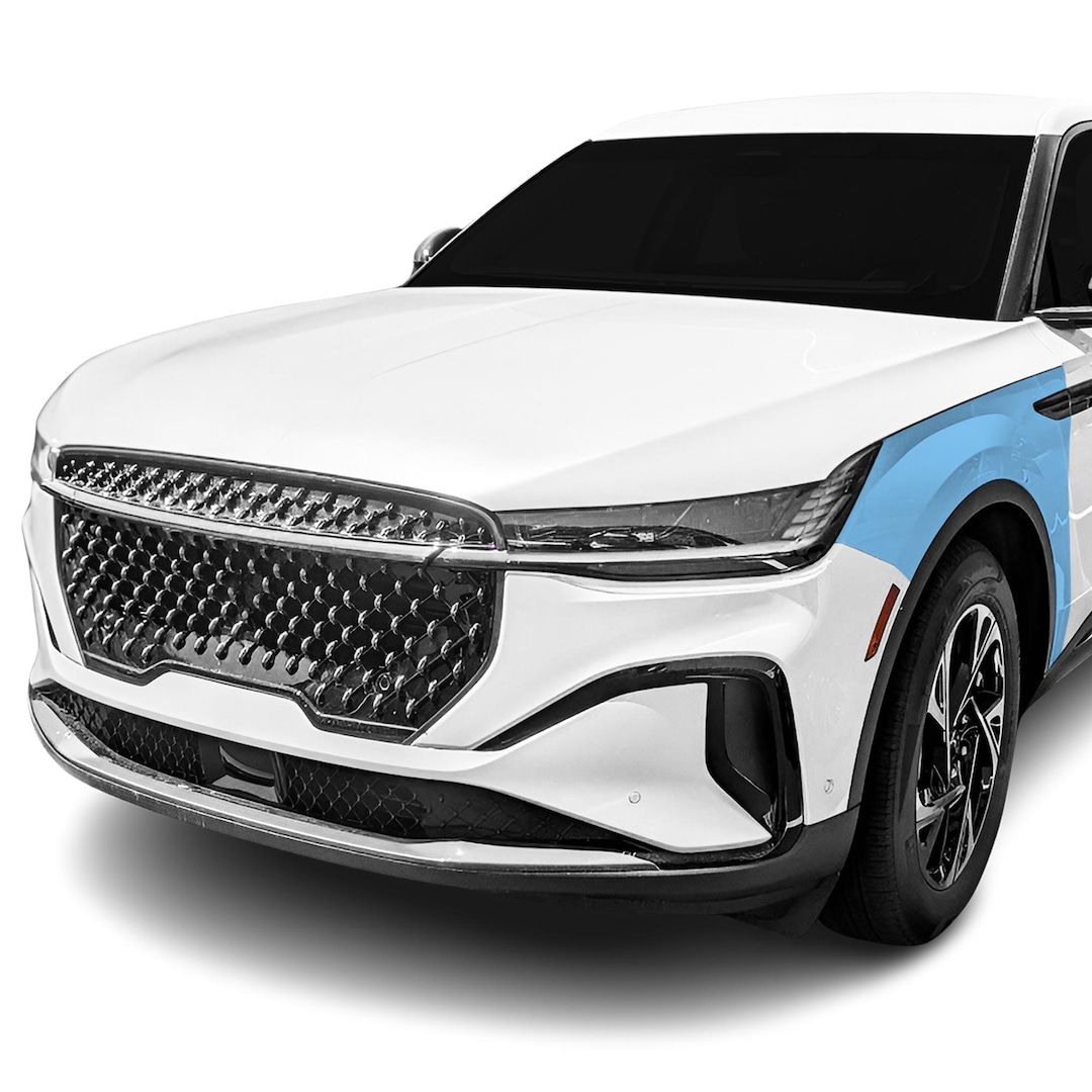 Fits Lincoln Nautilus 2024+ Pre Cut Hood Fenders and Front Bumper ...