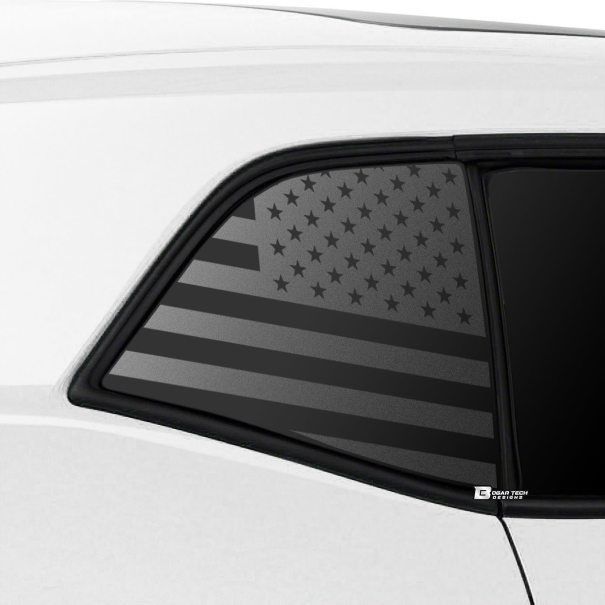 Fits 2008 2022 Challenger Quarter Window American Flag Vinyl | Etsy