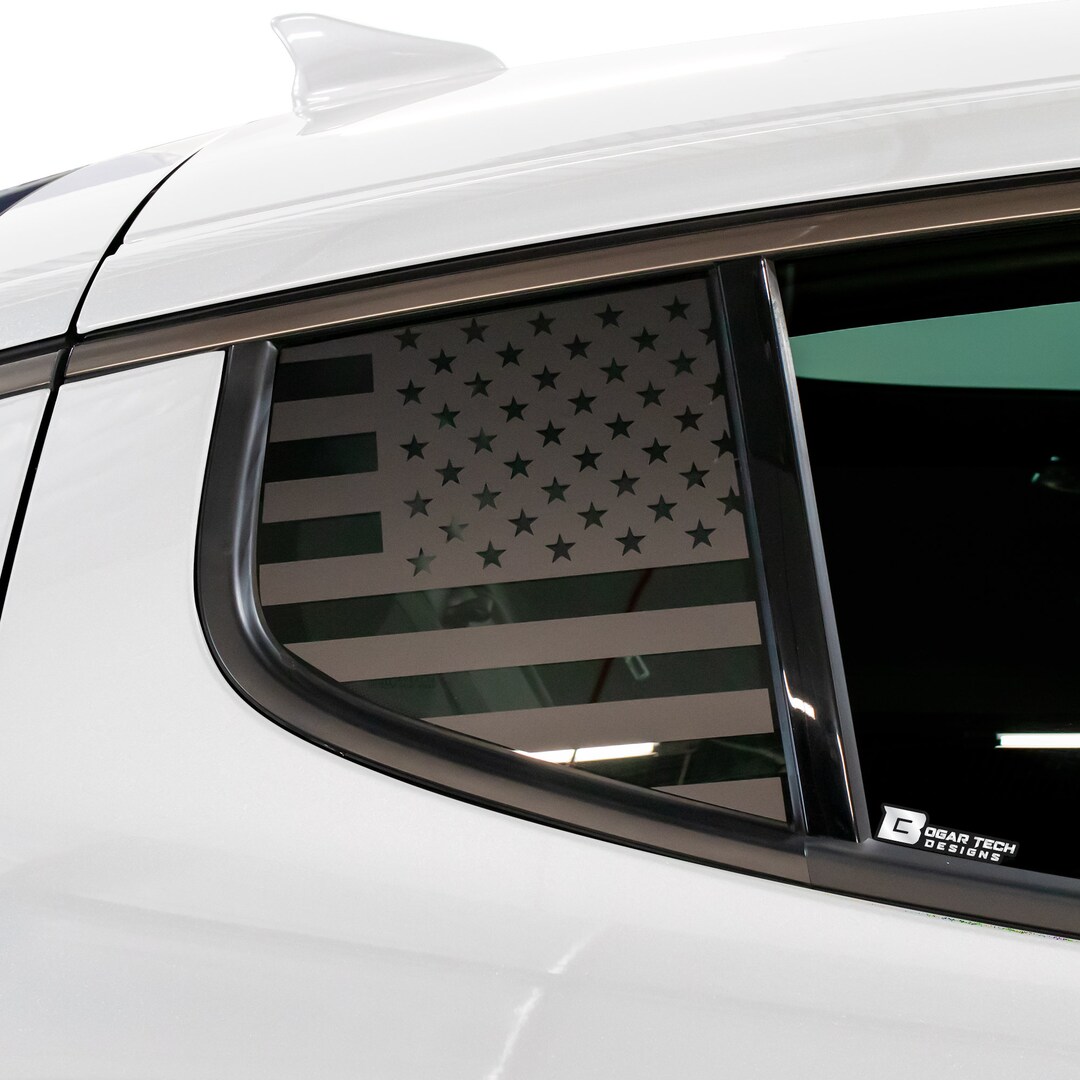 Kia Stinger American Flag Rear Window Vinyl Decal (2018-2023) - Etsy