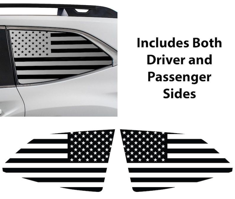 Subaru Ascent American Flag Quarter Window Vinyl Decal (2019-2026) - Etsy