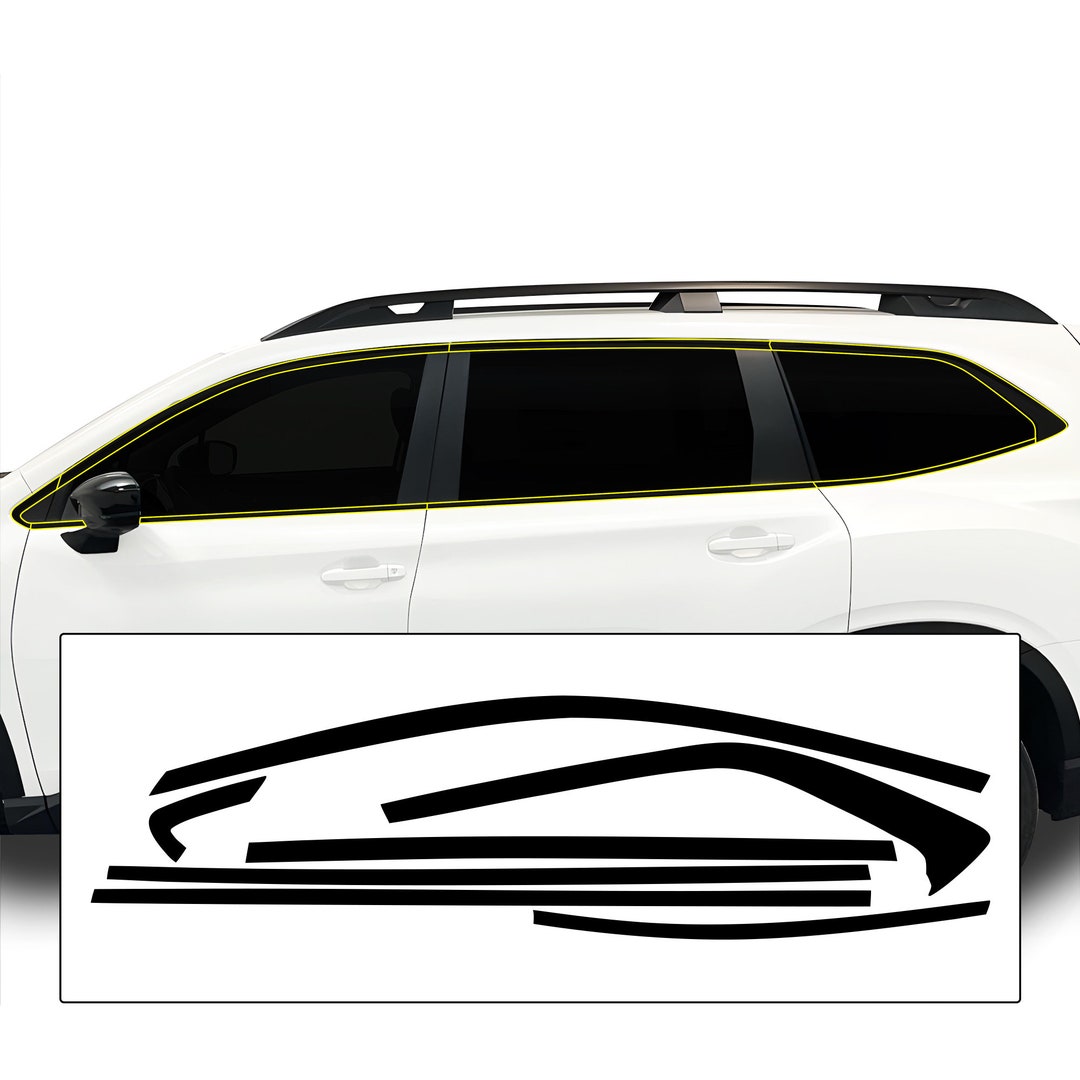 Fits Subaru Ascent 2023-2024 Front Grille Rear Bumper Wheel Vinyl ...
