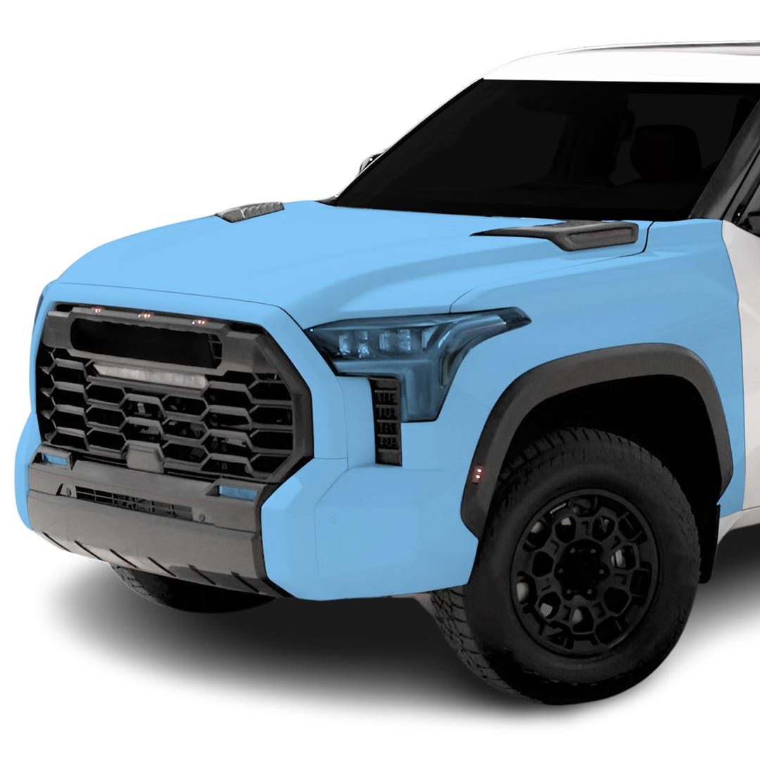 Fits Toyota Tundra (TRD Pro) 2022+ Pre Cut Hood Fenders and Front ...