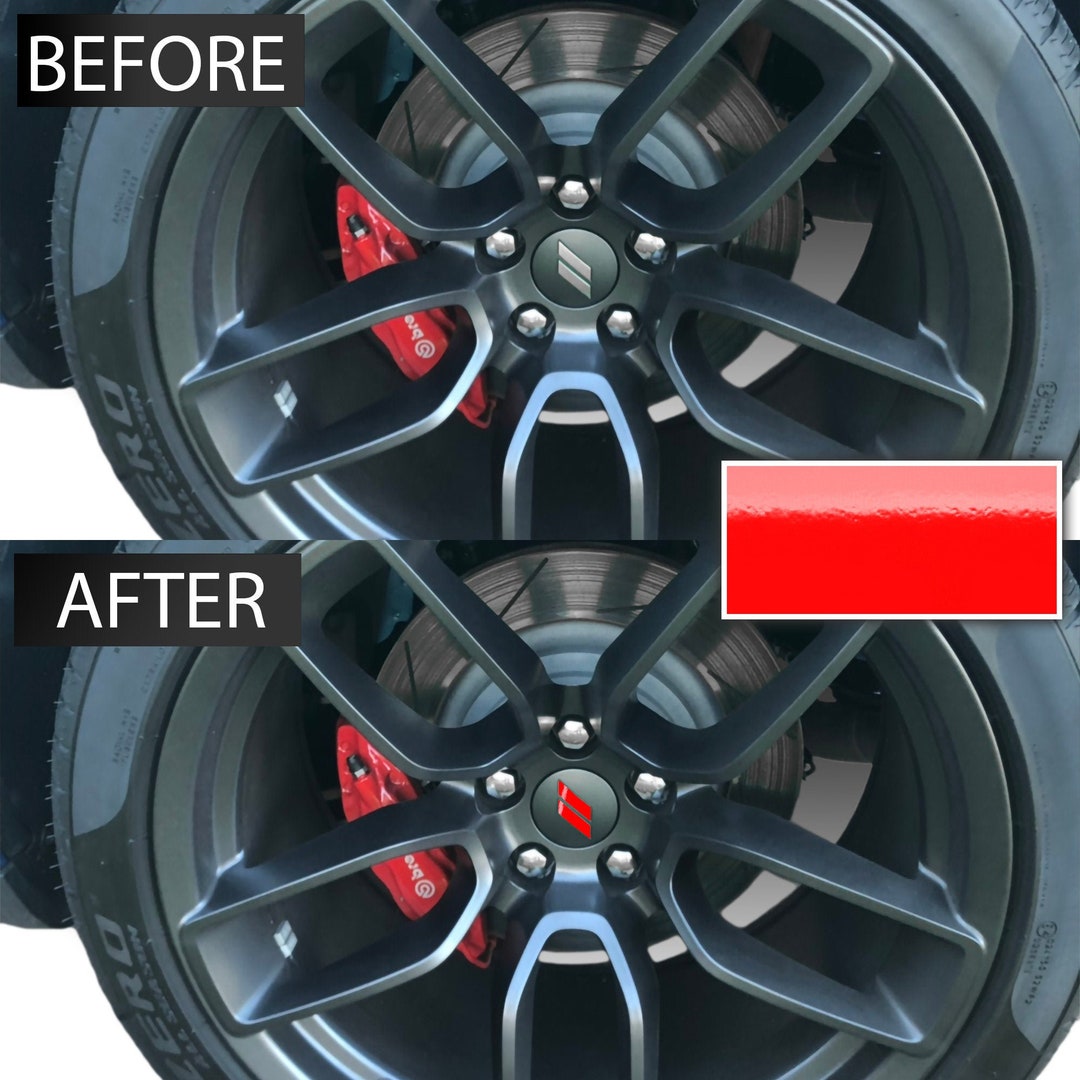 Dodge Charger Challenger Wheel Center Cap Overlay Vinyl Decal (2017 ...
