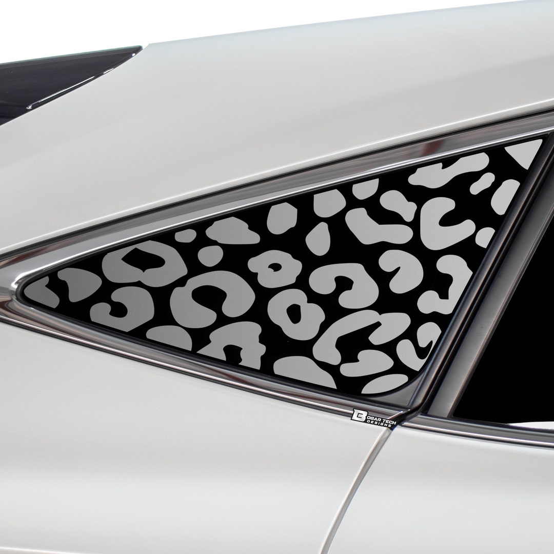 Leopard Print Vinyl Decal Stickers: Toyota Venza Quarter Window (2020 ...