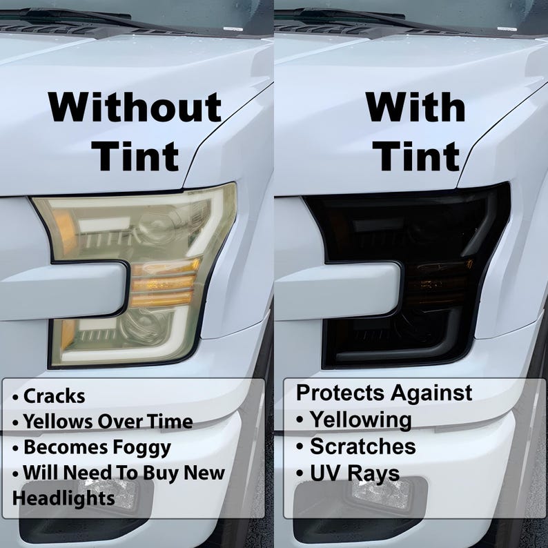 Toyota Rav4 (2019-2025) Tail Light Tint Kit: 20% Dark Smoke Overlay - Etsy
