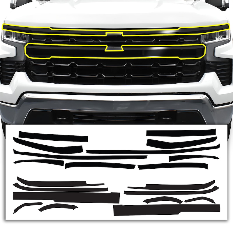 Silverado 2025 Hood Decal - Etsy