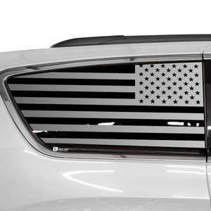 Fits Chrysler Pacifica 2017 - 2023 Quarter Window American Flag Vinyl ...