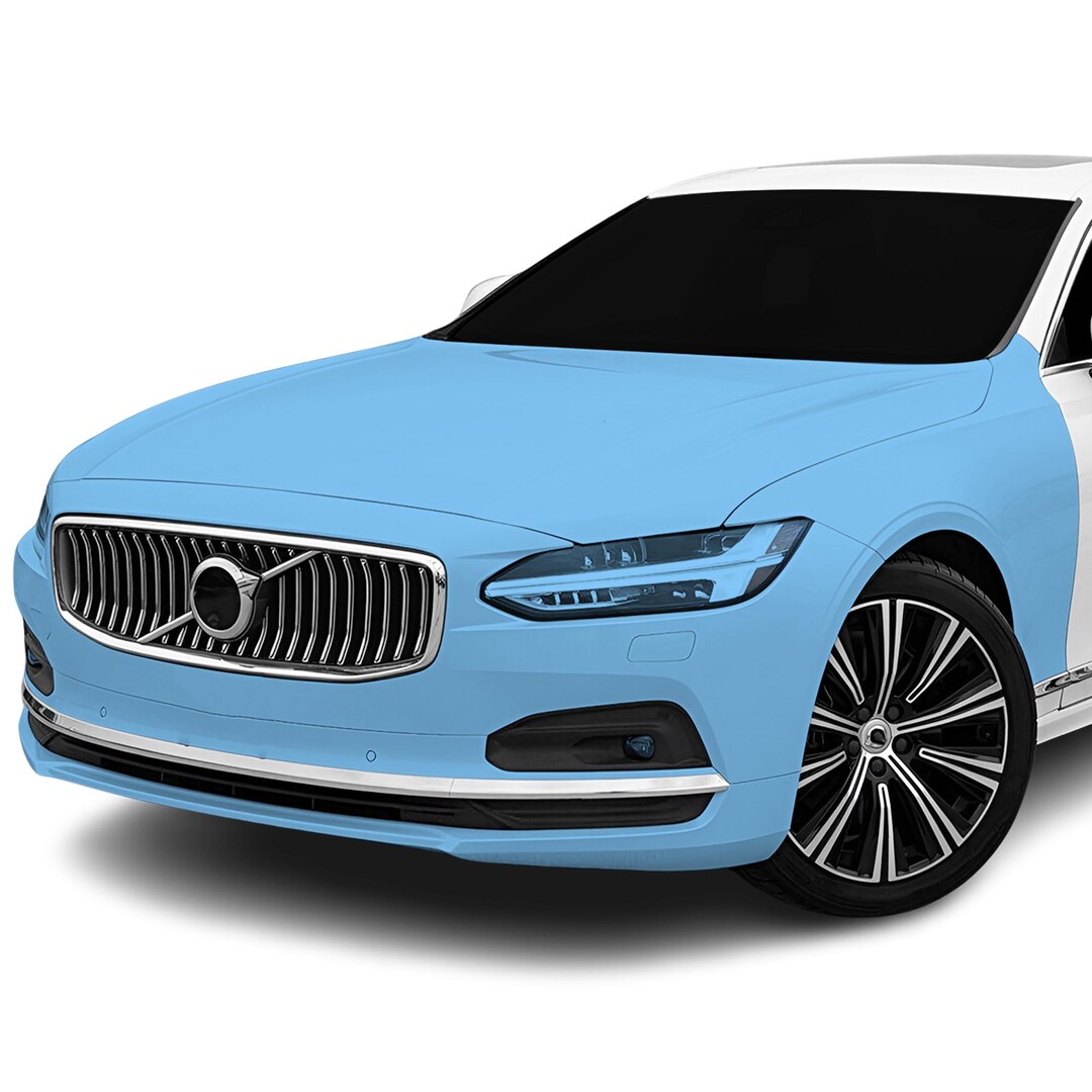 Fits Volvo S90 2021+ Pre Cut Hood Fenders and Front Bumper Premium ...