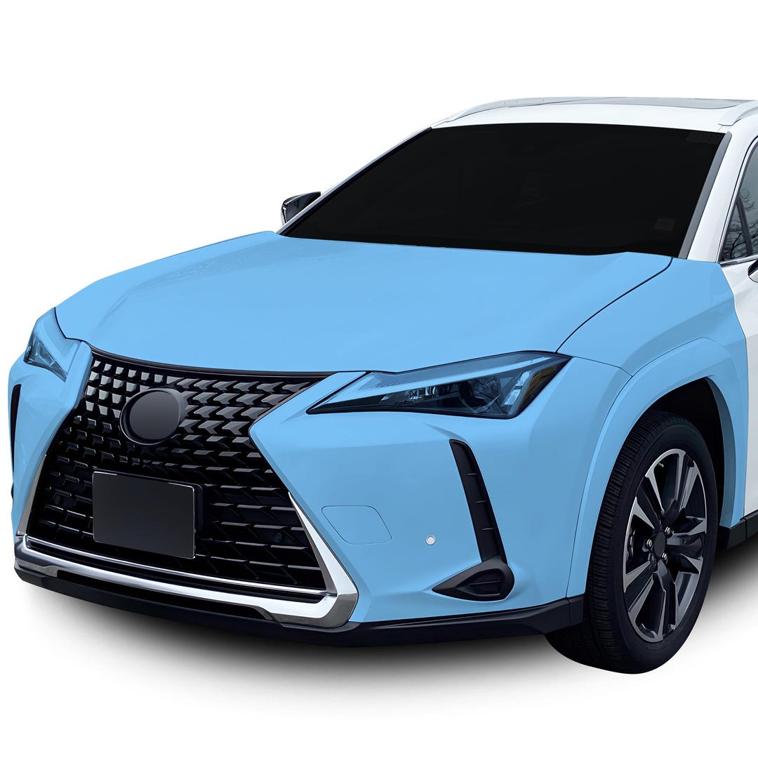 Fits Lexus UX 2023+ Pre Cut Hood Fenders and Front Bumper Premium Paint ...