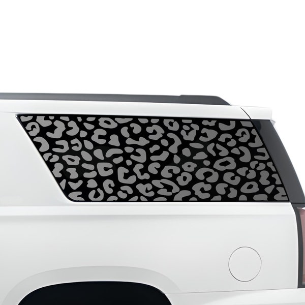 Yukon Xl Cheetah Window Decals - Etsy