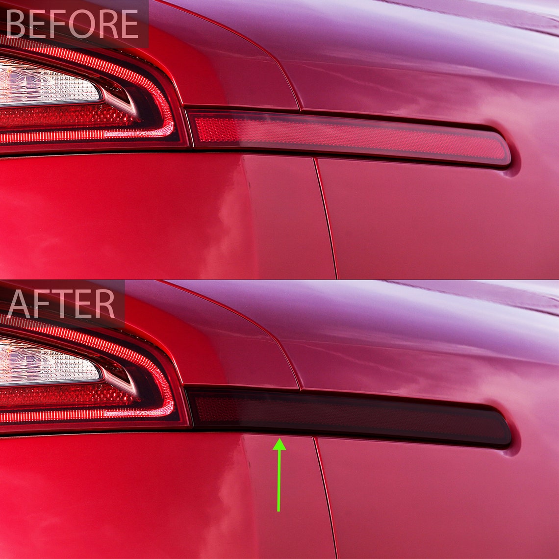 Rear Side Markers Reflectors Tail Light Precut Smoked Vinyl - Etsy