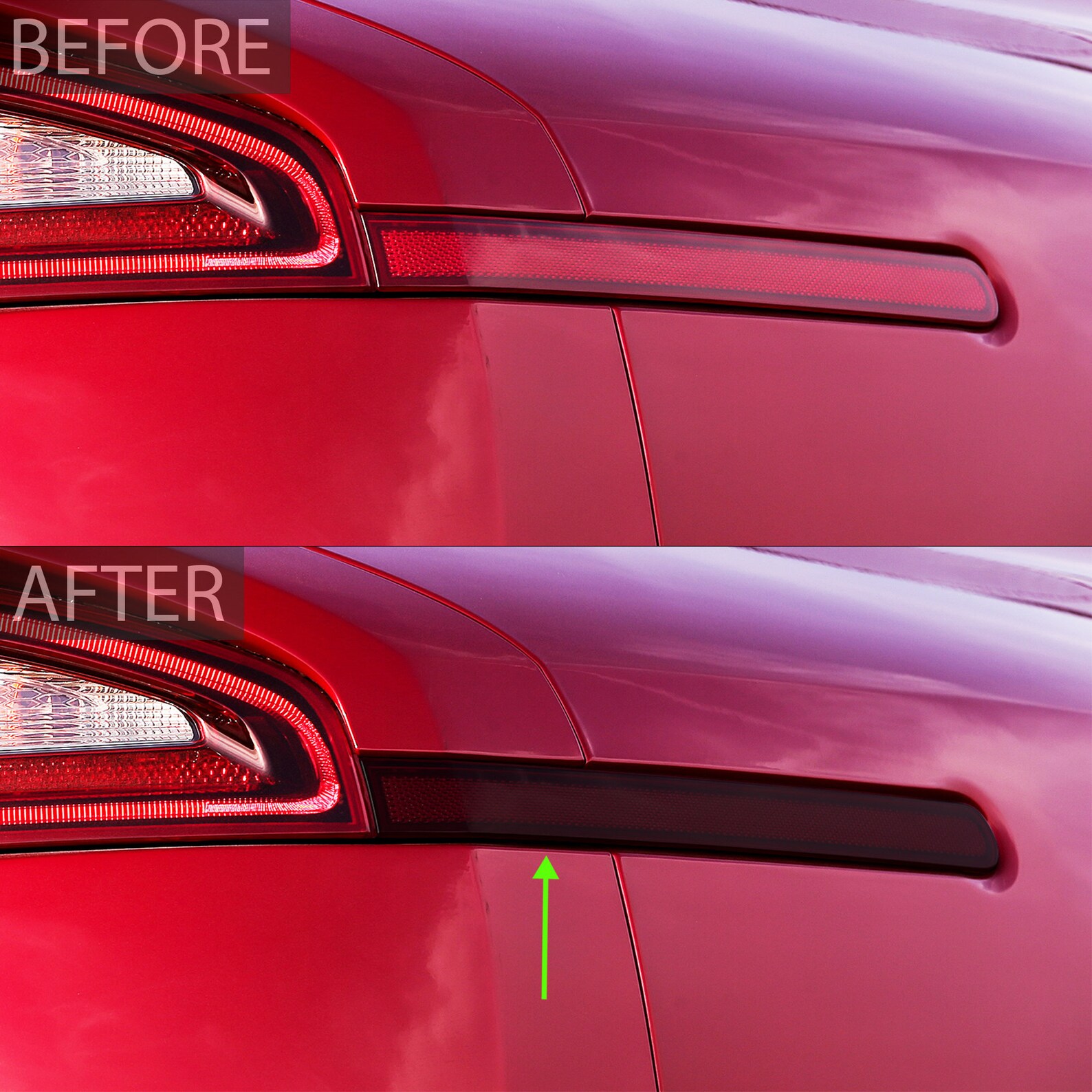 Rear Side Markers Reflectors Tail Light Precut Smoked Vinyl - Etsy