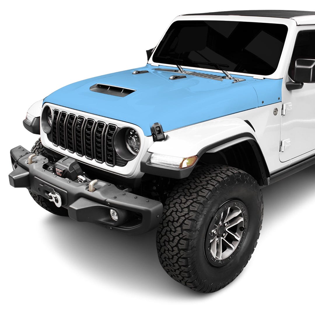 Jeep Wrangler Rubicon 392 Paint Protection Film Kit - Hood, Fenders ...