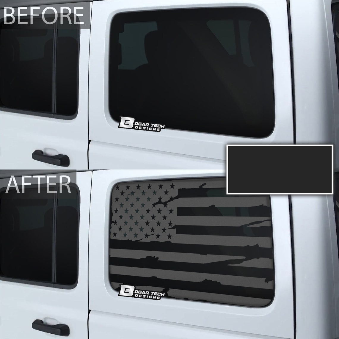 Fits 2018-2022 Jeep Wrangler 4 Door JLU Rear Quarter Window - Etsy