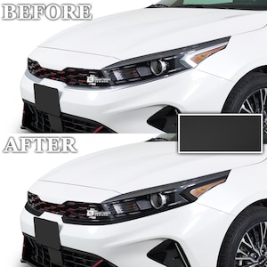 Fits Kia Forte 2022 2023 2024 Side Rear Front Bumper Vinyl Chrome ...