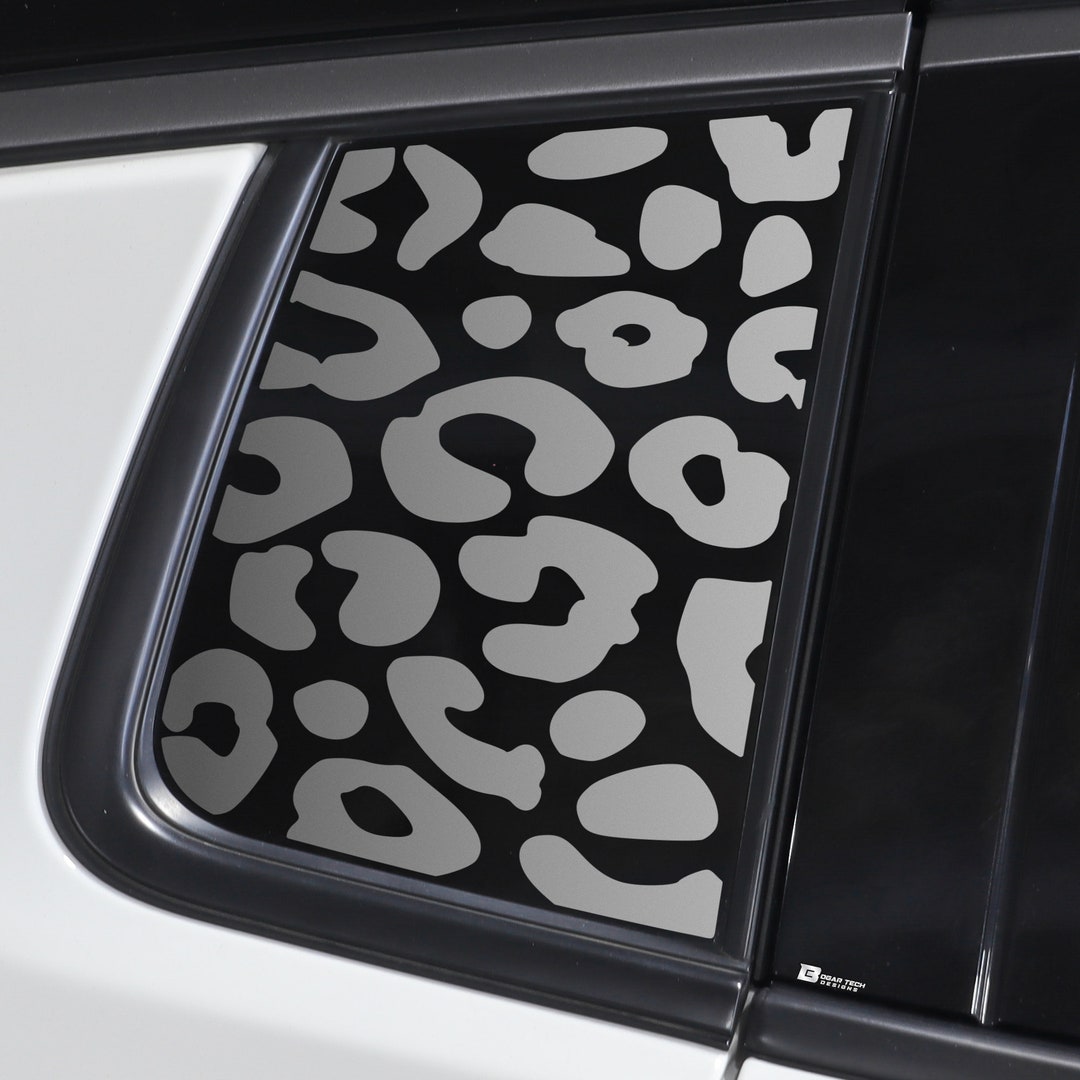 Jeep Compass Animal Print Vinyl Decal: 2018-2026 Quarter Window ...