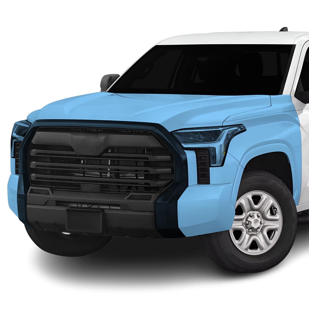 Fits Toyota Tundra (SR) 2022+ Pre Cut Hood Fenders and Front Bumper ...