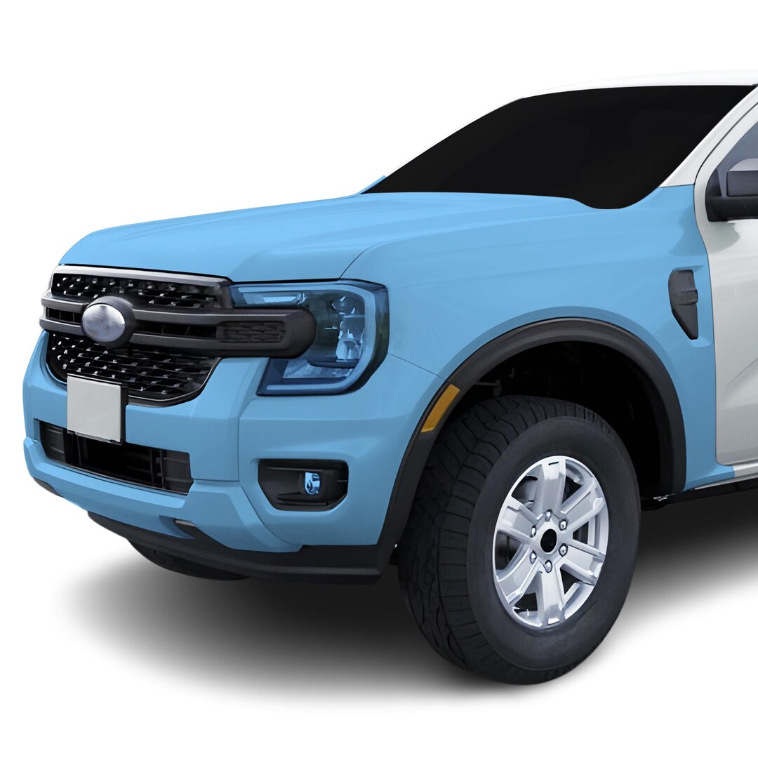 Fits Ford Ranger 2024+ Pre Cut Hood Fenders and Front Bumper Premium ...