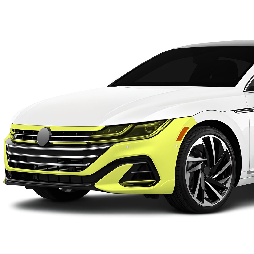 Fits Volkswagen Arteon 2021-2024 Pre Cut Hood Fenders and Front Bumper ...