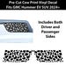 Fits GMC Hummer EV SUV 2024-2026 Quarter Window Animal Leopard Cheetah ...