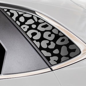 Fits Mazda Cx-30 2020-2024 Quarter Window Animal Leopard Cheetah Cow ...