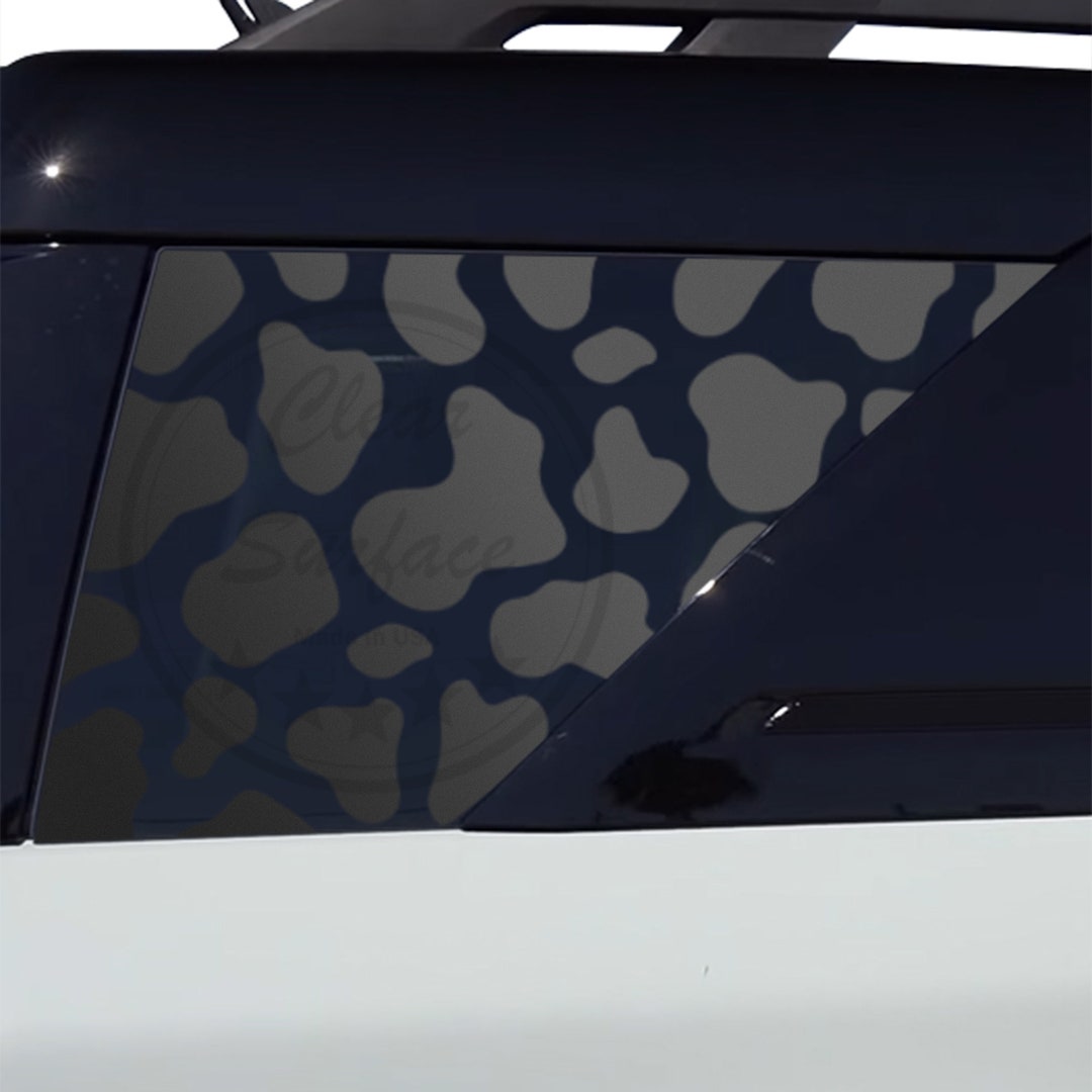 Fits 2021 2022 Ford Bronco Sport Animal Cow Spots Print Rear - Etsy