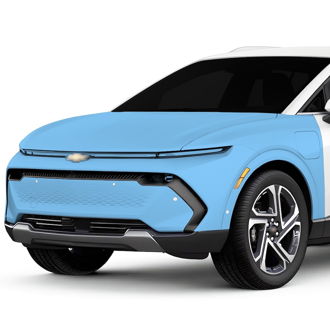 Fits Chevy Equinox EV 2024+ Pre Cut Hood Fenders and Front Bumper ...