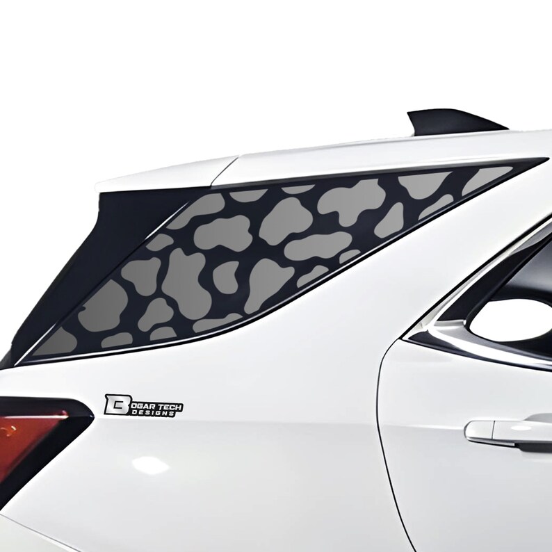 Chevy Equinox Animal Print Window Decal: Leopard Cheetah Cow Vinyl ...