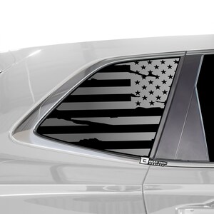 Fits 2023 2024 Honda CR-V CR V Quarter Window American Flag Vinyl Decal ...