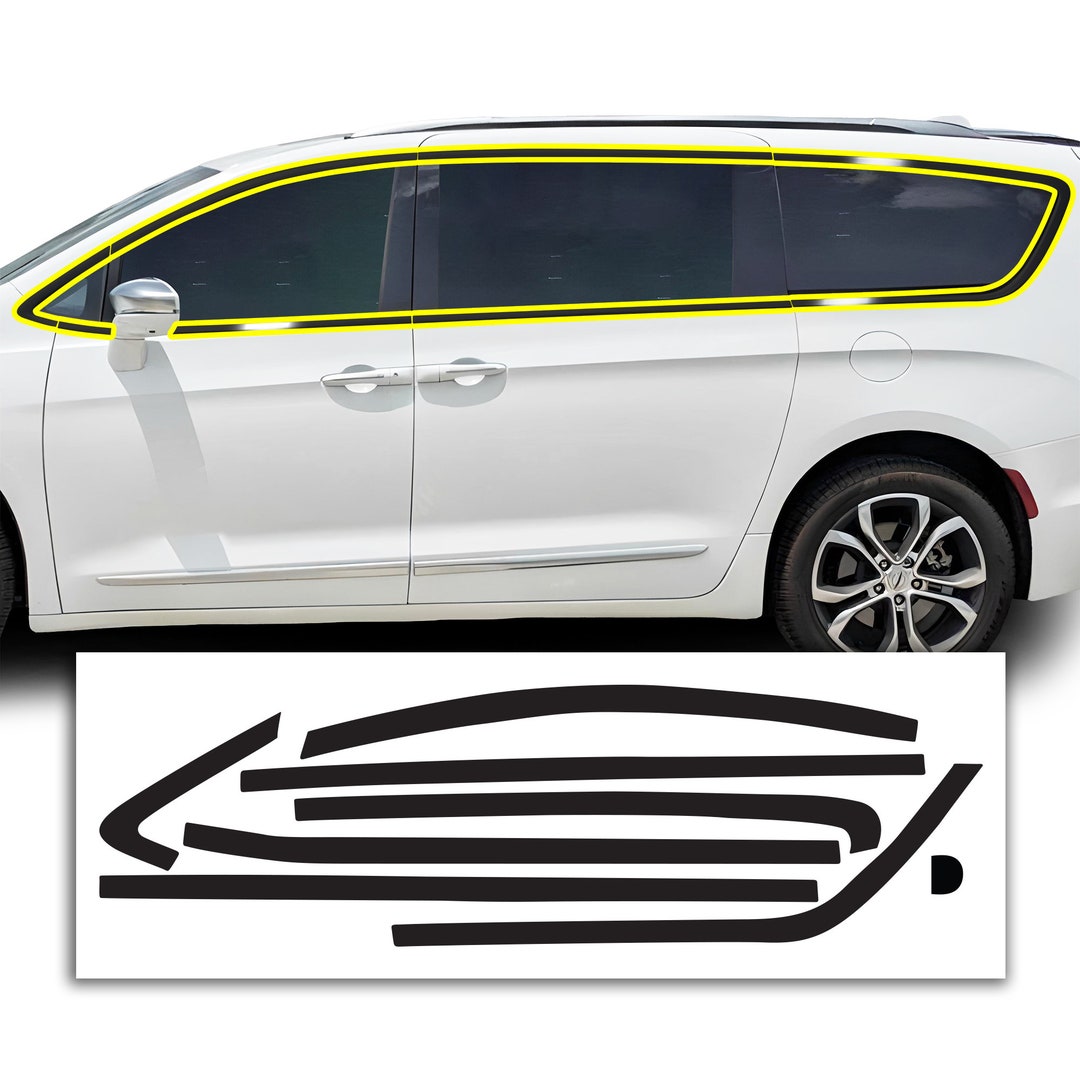 Pacifica Chrome Delete Kit: Blackout Vinyl Overlay (2022-2025) - Etsy