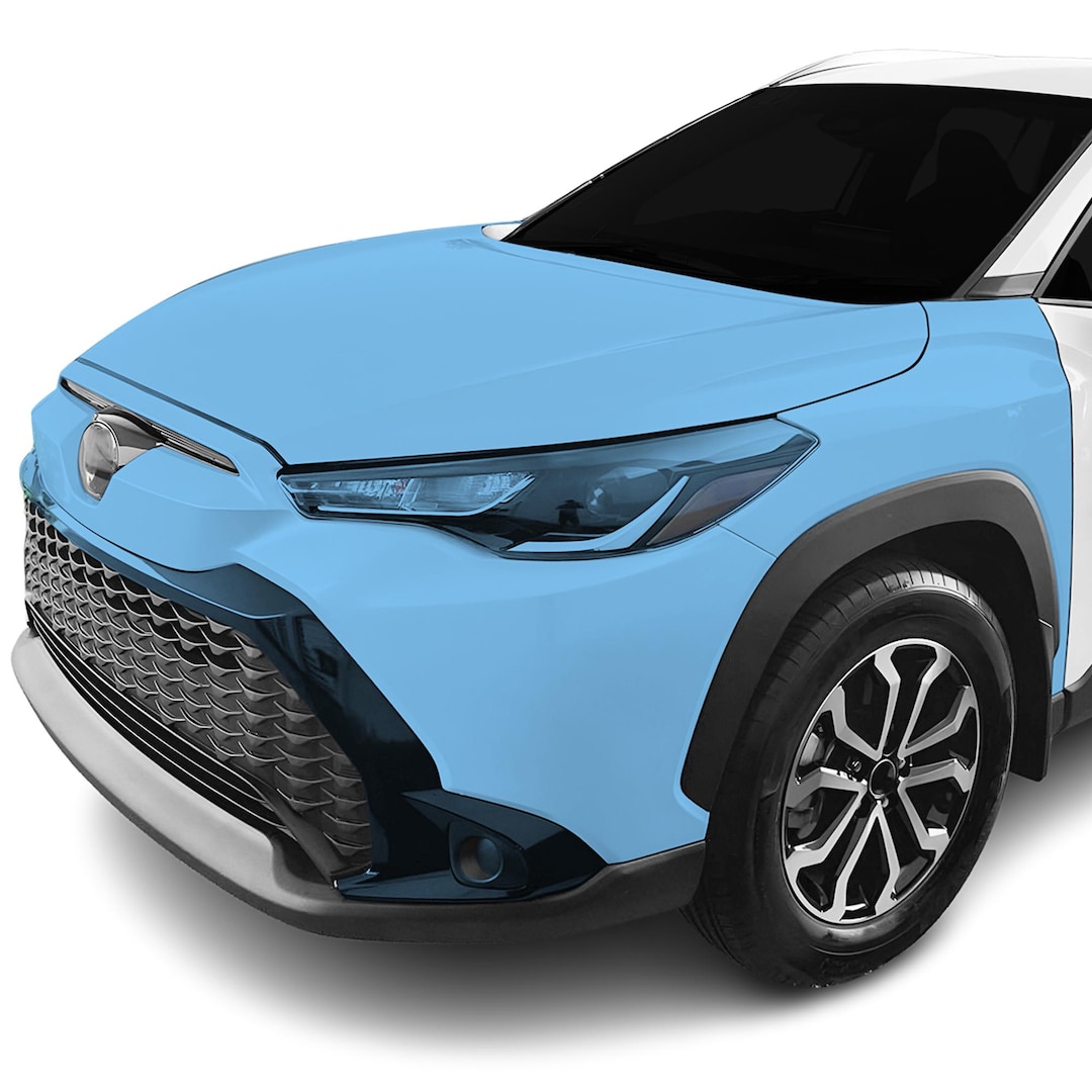 Fits Toyota Corolla Cross Hybrid 2023+ Pre Cut Hood Fenders and Front ...