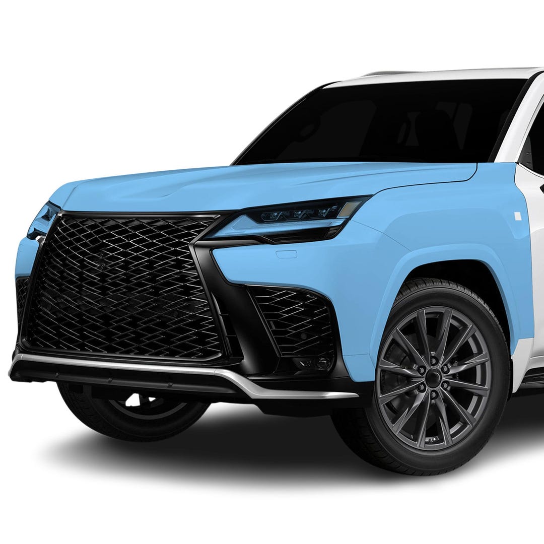 Fits Lexus LX 600 (F Sport) 2022+ Pre Cut Hood Fenders and Front Bumper ...