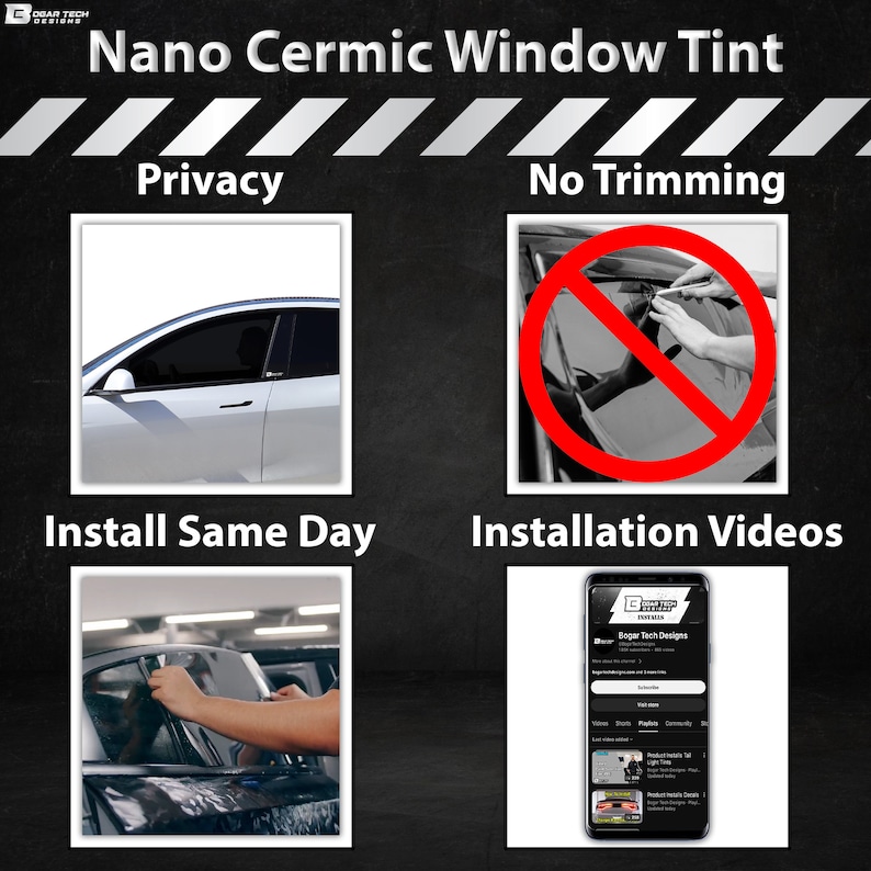 Ford Superduty Crew Cab Nano Ceramic Precut Window Tint Film - Etsy