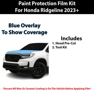 Fits Honda Ridgeline 2023+ Pre Cut Hood Fenders and Front Bumper ...