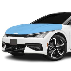 Fits Kia EV6 Wind 2022+ Pre Cut Hood Fenders and Front Bumper Premium ...