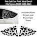 Fits 2022 2023 Toyota GR86 Precut Rear Quarter Window Animal Cow and ...