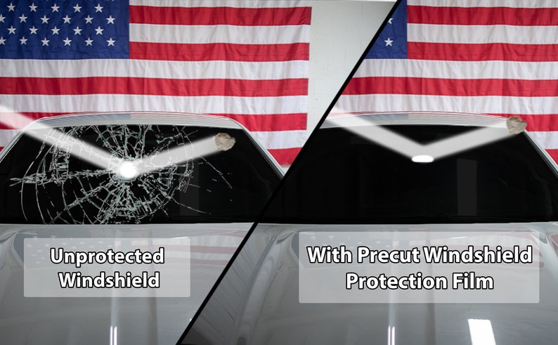 Kia Telluride 2027+ Windshield Protection Film Kit – Precut Clear PPF ...