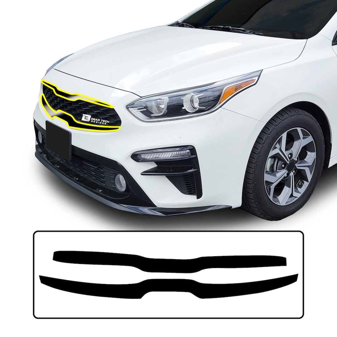 Fits Kia Forte 2019 2020 2021 Side Rear Front Bumper Vinyl Chrome ...