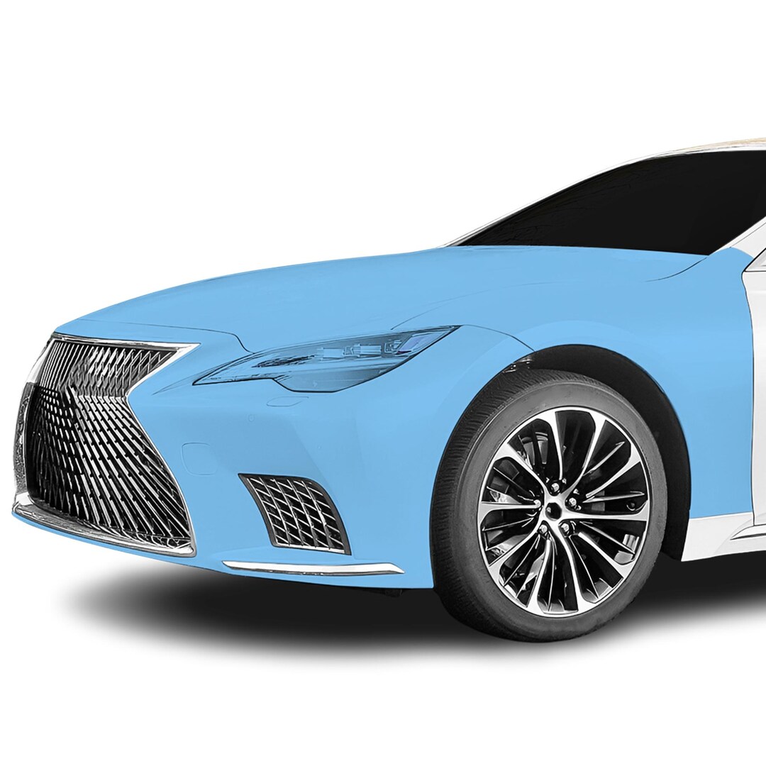 Fits Lexus LS 500 Sedan 2021+ Pre Cut Hood Fenders and Front Bumper ...