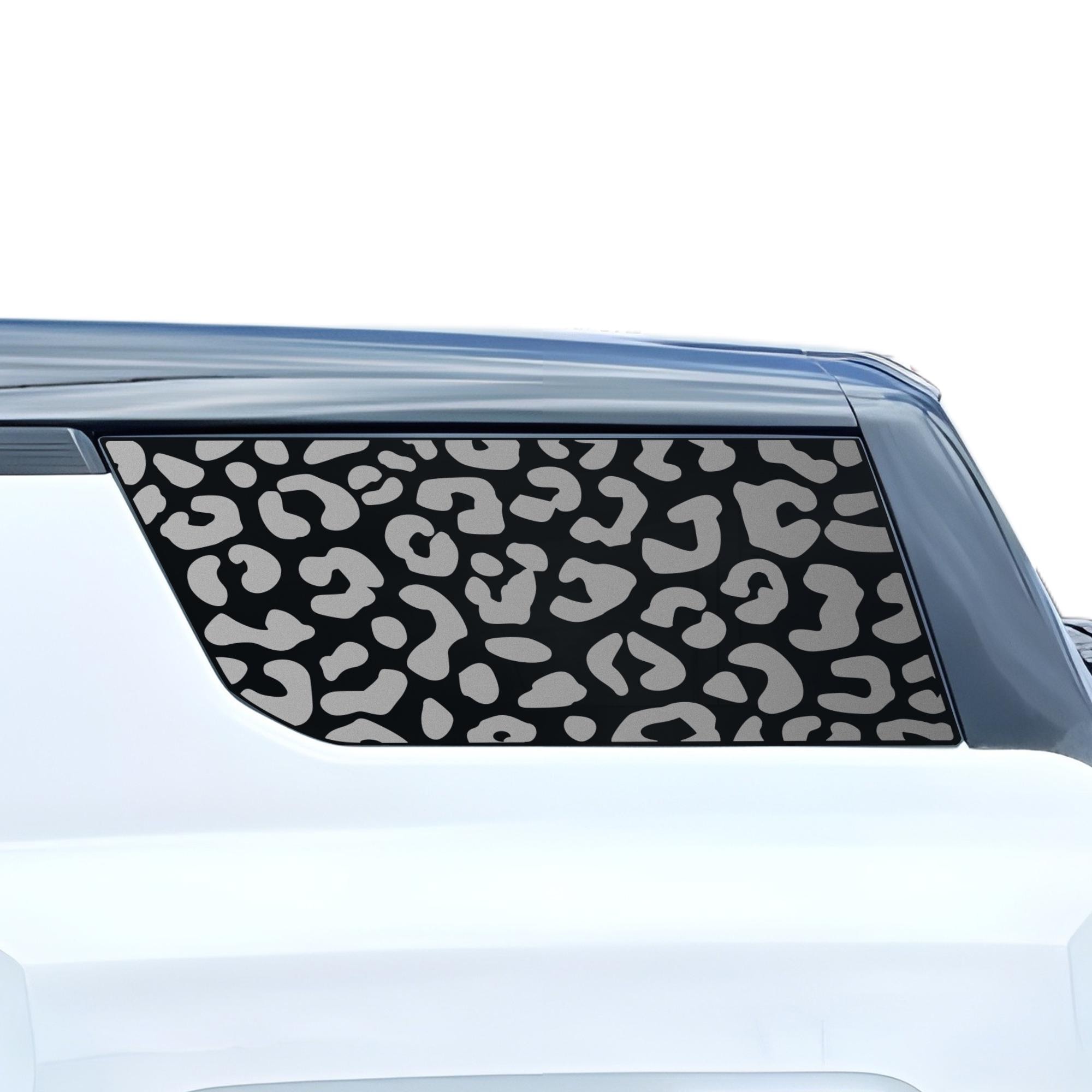 Fits GMC Hummer EV SUV 2024+ Quarter Window Animal Leopard Cheetah Cow ...