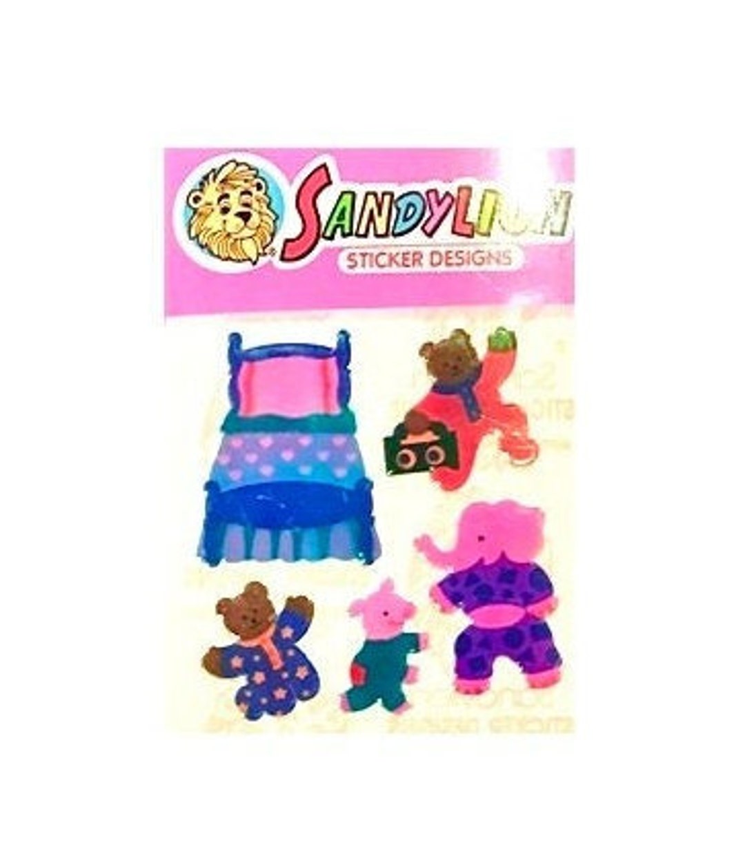 Teddy Bears & Animal Friends Sleepover Slumber Party Pearly Sandylion ...