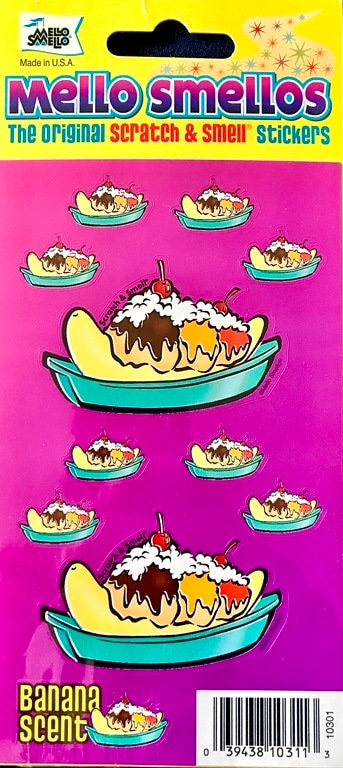 RARE Maxi MELLO SMELLO Scratch & Smell Stickers 1 Sheet - Etsy