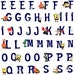 SPONGEBOB SQUAREPANTS ALPHABET Letters Maxi Kromekote Sandylion ...