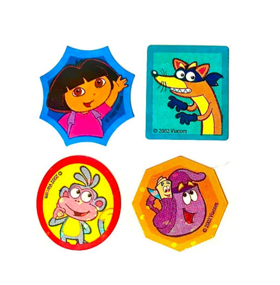 DORA THE EXPLORER Dora, Boots, Swiper & Backpack Theme Glittery ...