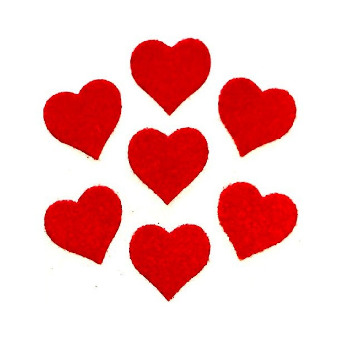RED HEARTS Fuzzy Sandylion Stickers - 1 Square Rare Vintage - Etsy