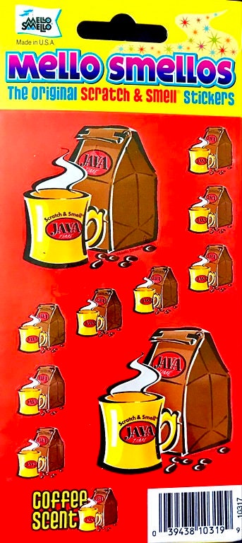 RARE Maxi MELLO SMELLO Scratch & Smell Stickers 1 Sheet - Etsy