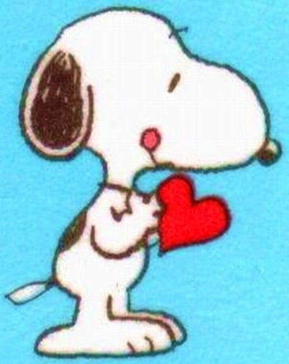 Snoopy Peanuts Fuzzy Sandylion Stickers 1 square Not in | Etsy