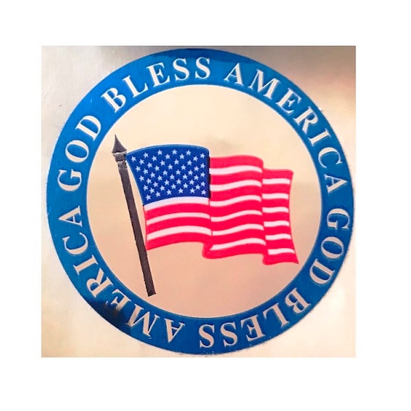 God Bless America Stickers - Etsy