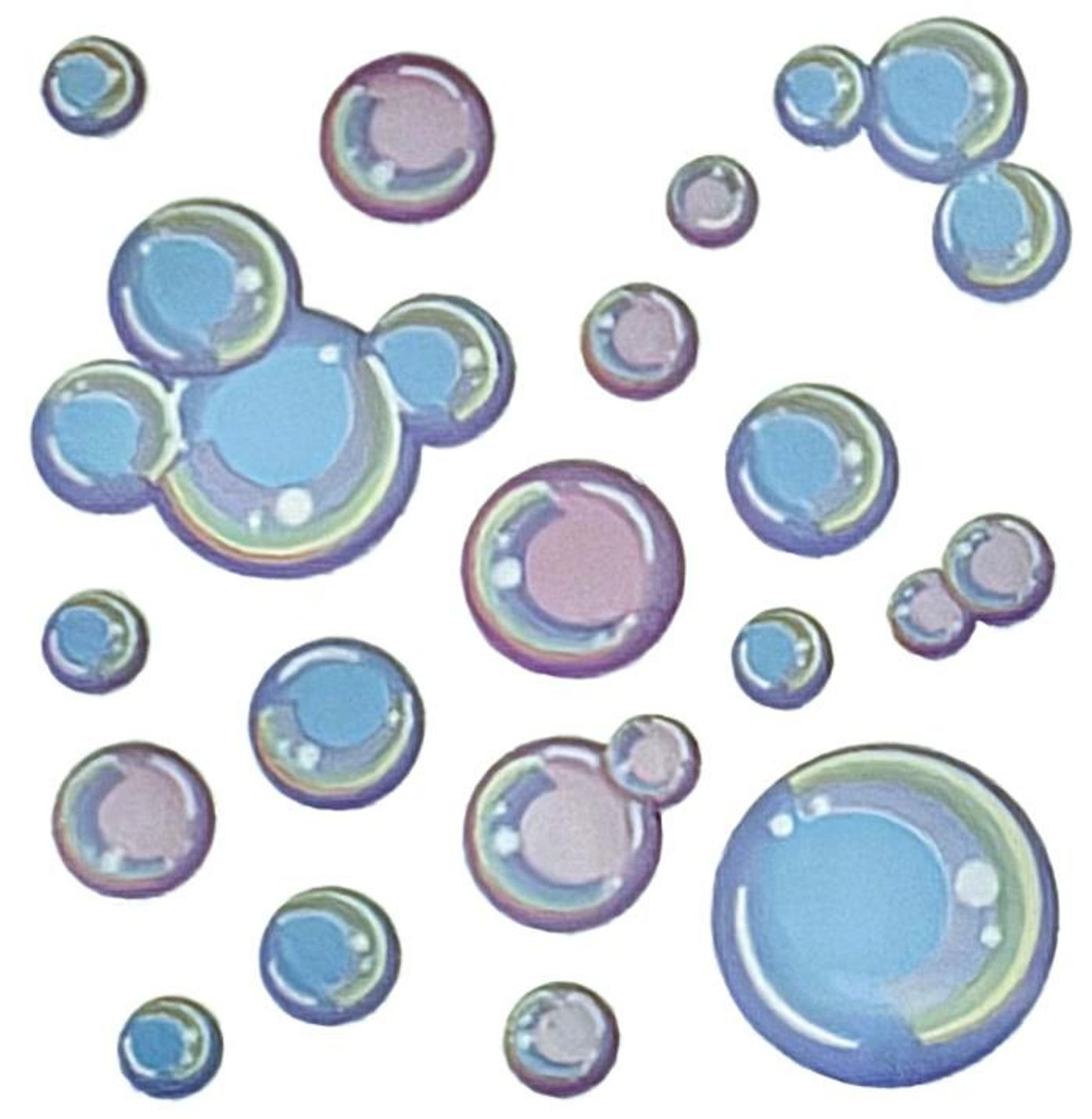 BUBBLE, BUBBLES Mylar Sandylion Stickers 1 Square Vintage Rare - Etsy
