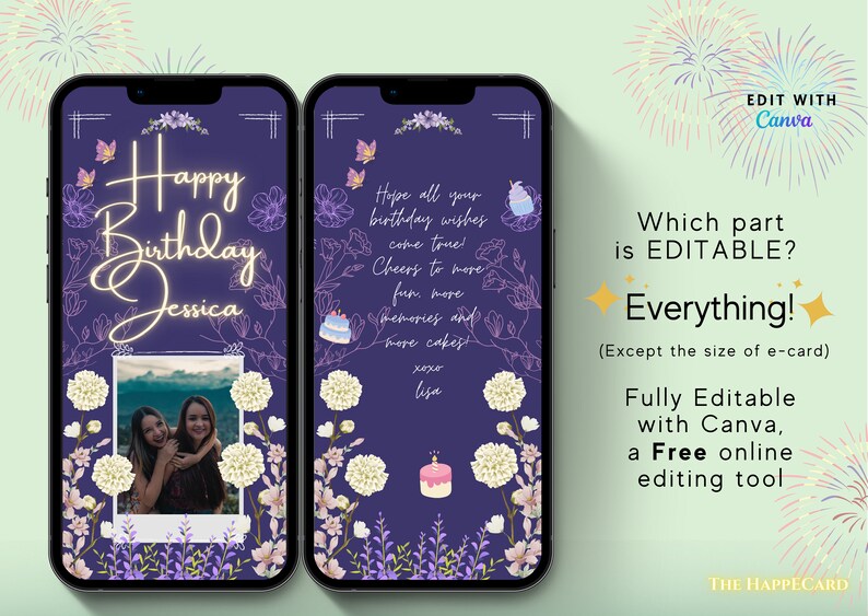 Animated Birthday Electronic Card, Happy Birthday Animated Ecard ...